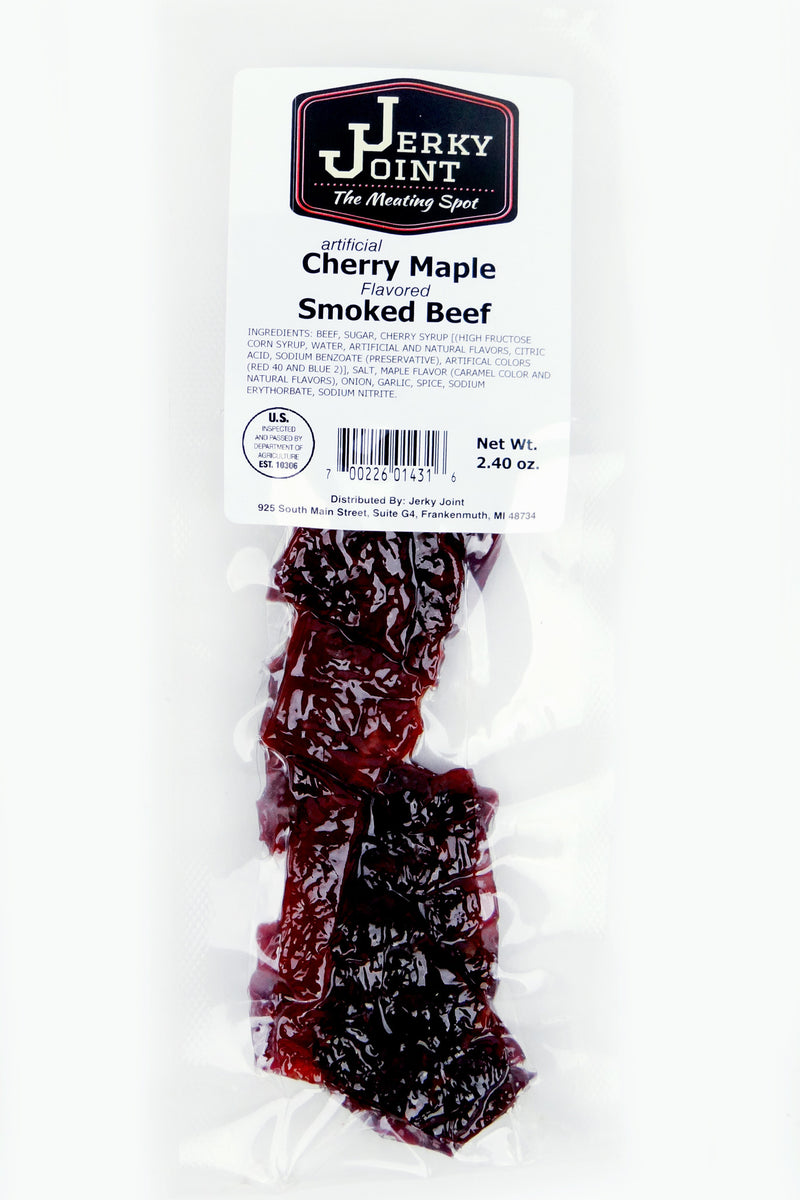 Cherry Maple Beef Jerky – Jerky Joint