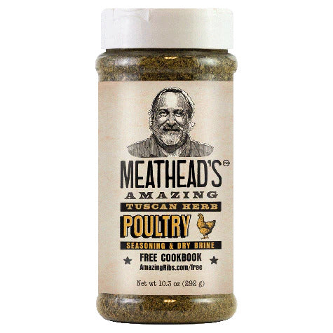 Meathead's Amazing Tuscan Herb Poultry Seasoning & Dry Brine – Jerky Joint